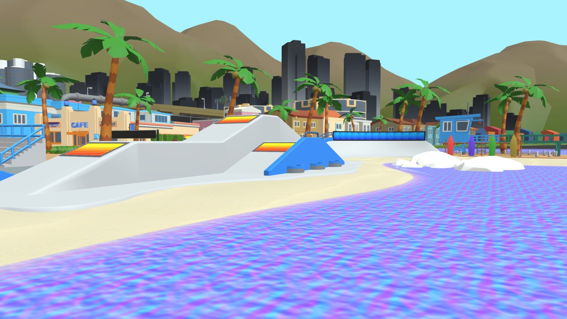 Mario Kart 8 Deluxe - Tour Los Angeles Laps - Download Free 3D model by ...