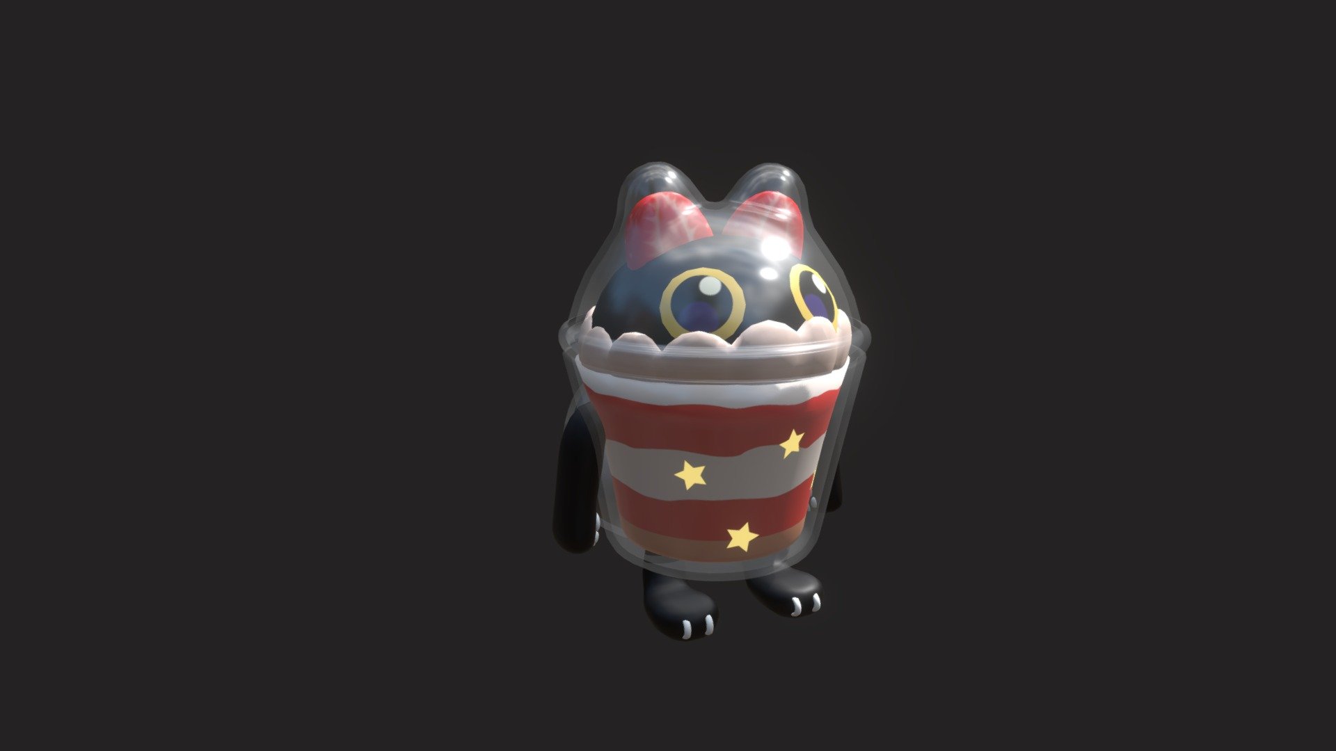 Cupsie☆Yummy from Yu-gi-oh! - Download Free 3D model by Miaru3d ...
