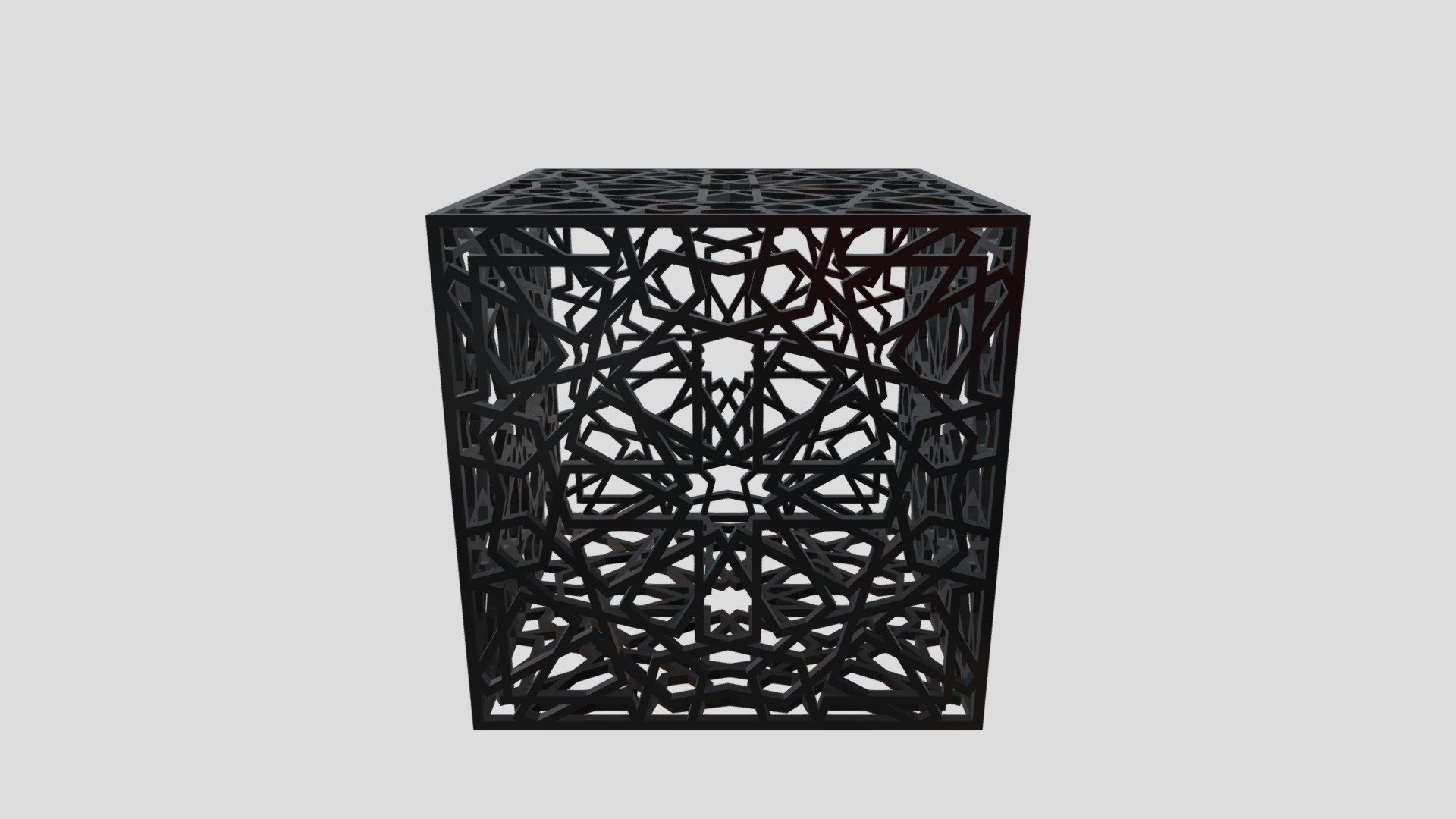 Islamic Cube - Download Free 3D model by omar.abouzaid [2b917cf ...