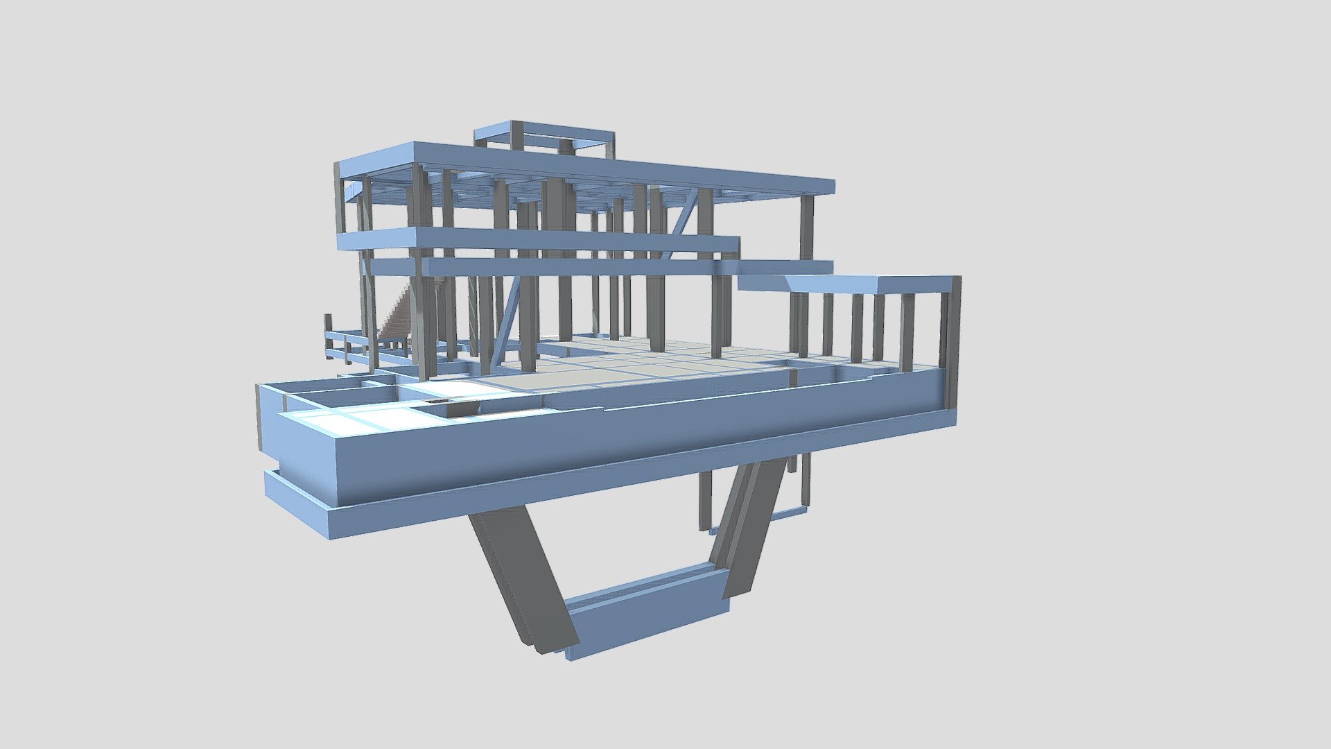 PROJETO ESTRUTURAL - OL - 3D model by Saulo Lacerda - Projetos ...