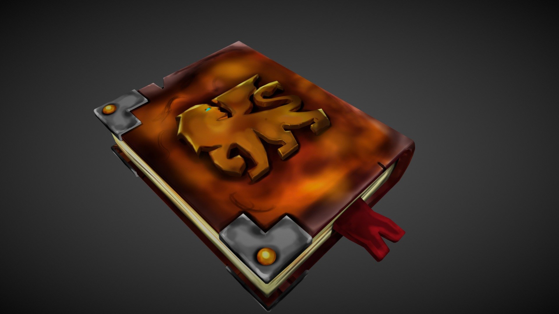 Mystery Book - 3D model by Rastifay [2b9243e] - Sketchfab