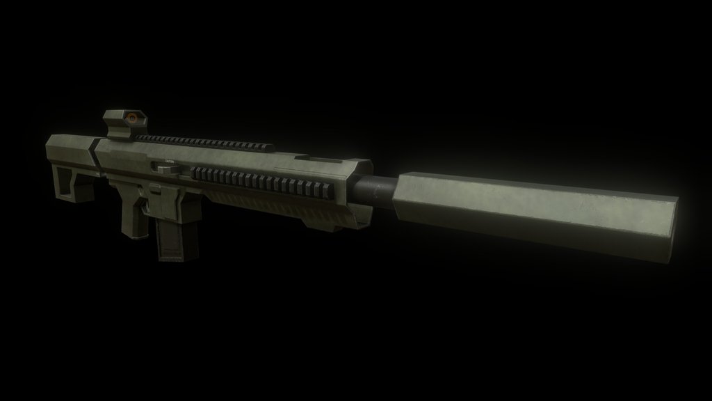 Futuristic Guns - A 3D model collection by Bl4ckGh0st - Sketchfab
