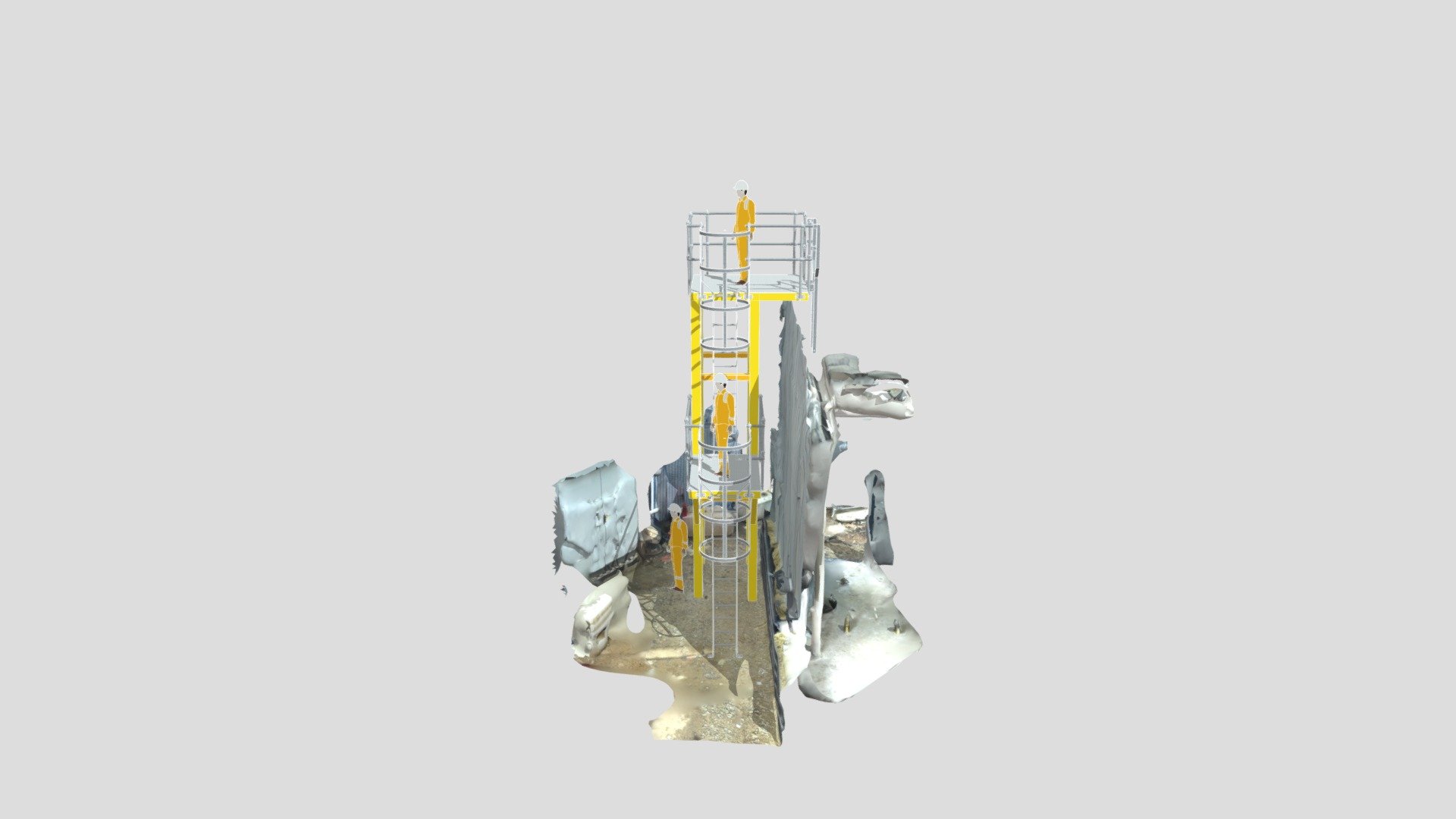 lADDER aCCESS - 3D model by ksa2020 / Dezine 2020 (@ksa2020) [2b928d6 ...