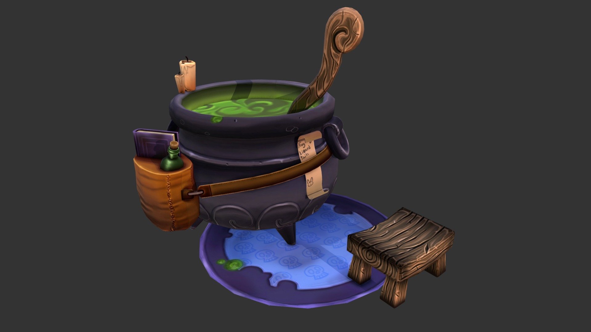 Game Res Mesh w/ Baked Maps - 3D model by Jadeite Mesa (@JadeiteMesa ...