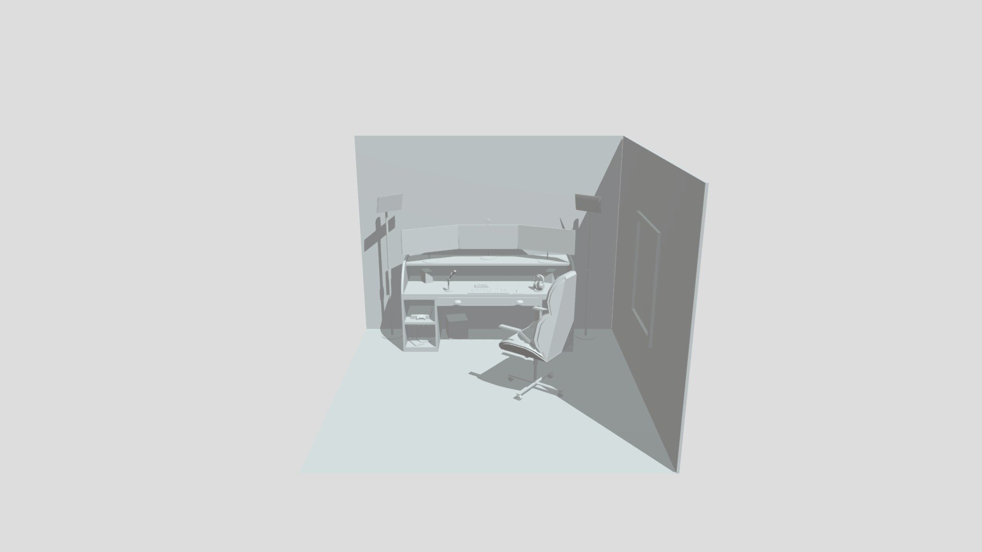 Gaming Station - 3D model by Robert_JD [2b94061] - Sketchfab