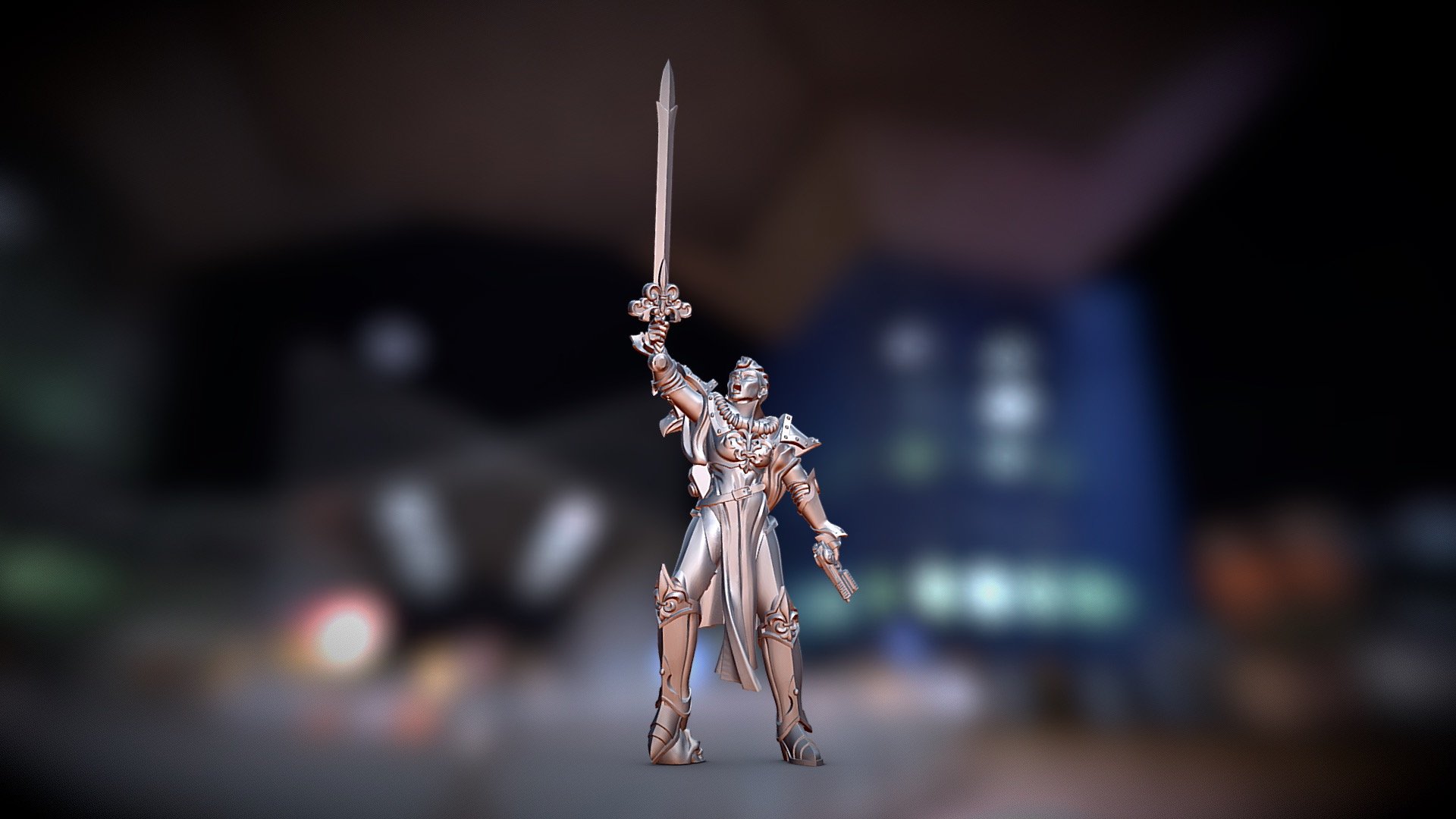 Squad Leader - 3D model by Dennis Tomson (@Count_Carstein) [2b95028 ...