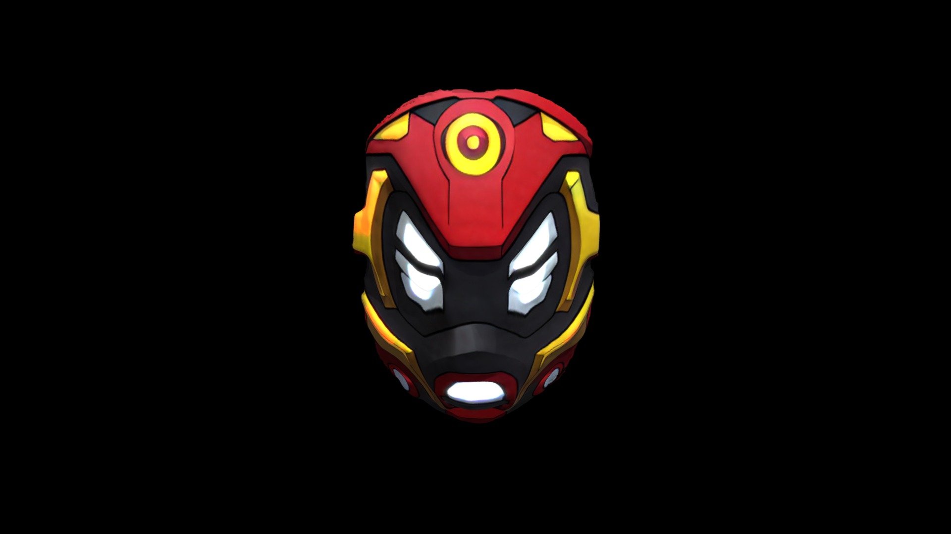 Helmet Mask Robot Cartoon 2122 - Download Free 3D model by klrxyz ...