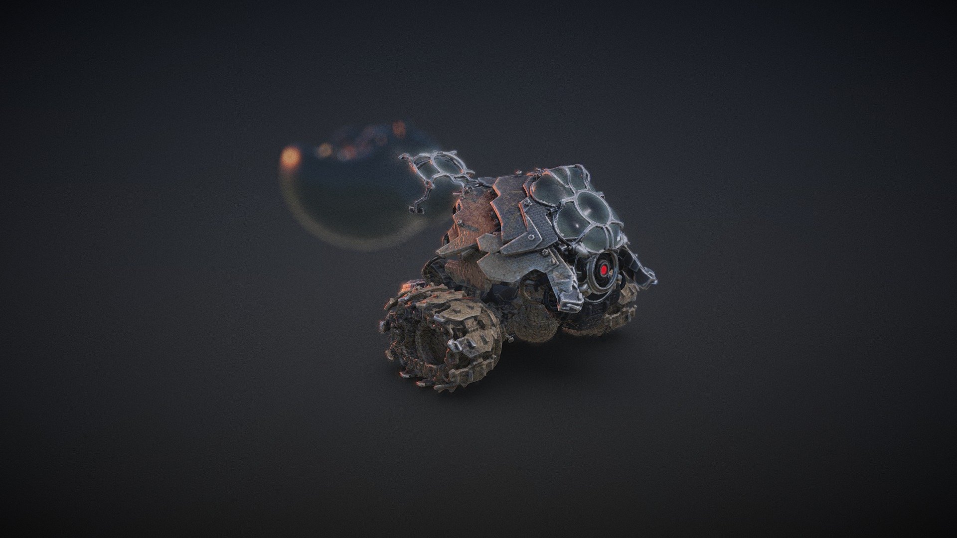 Nano Beam Tank from my 3D Graphic Novel - 3D model by spiraloid ...
