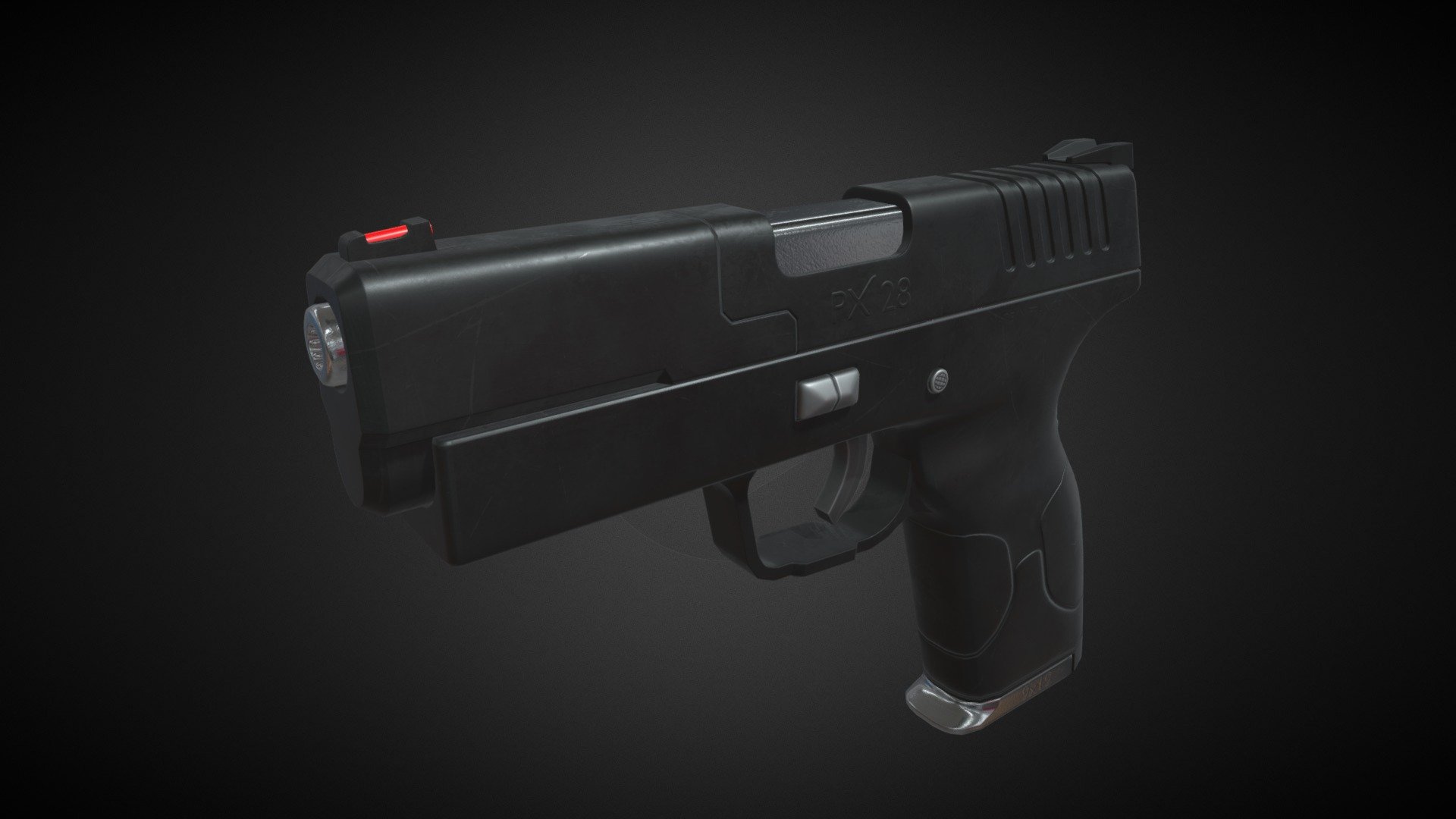 PX-28 Gun Low Poly - Download Free 3D model by Sergei3D [2b96f8b ...