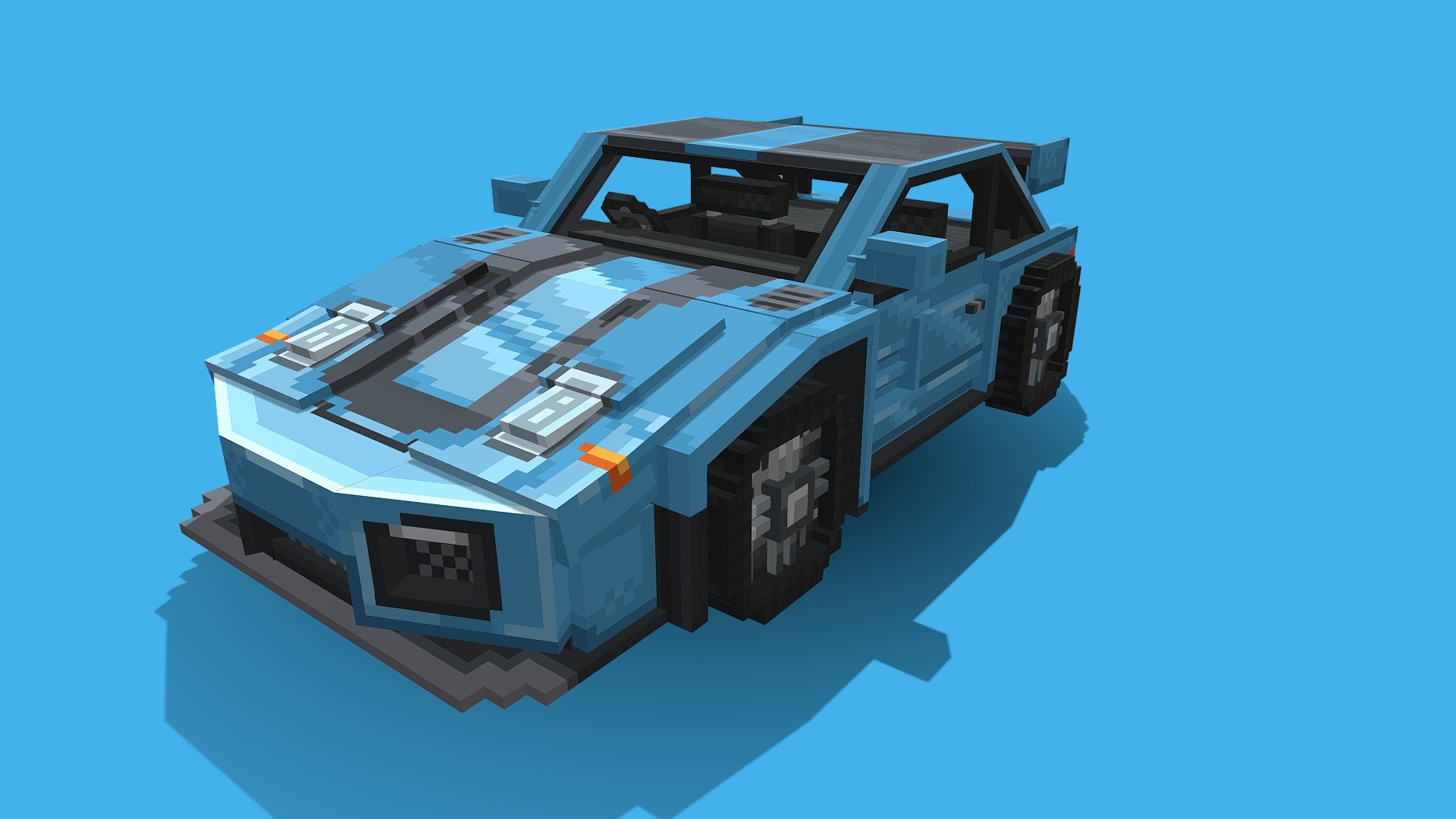 Sports Car - 3D model by Sam McLaughlin (@BhunaBoy) [2b97508] - Sketchfab