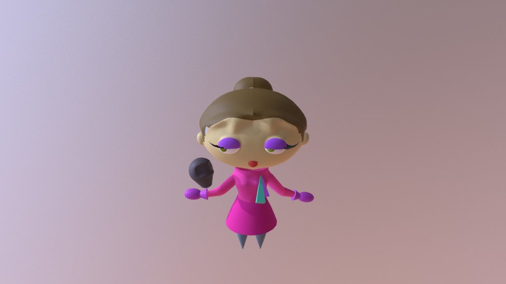 Goldenberg Dramatic Model Pose - 3D model by Artnerd18 [2b99084 ...