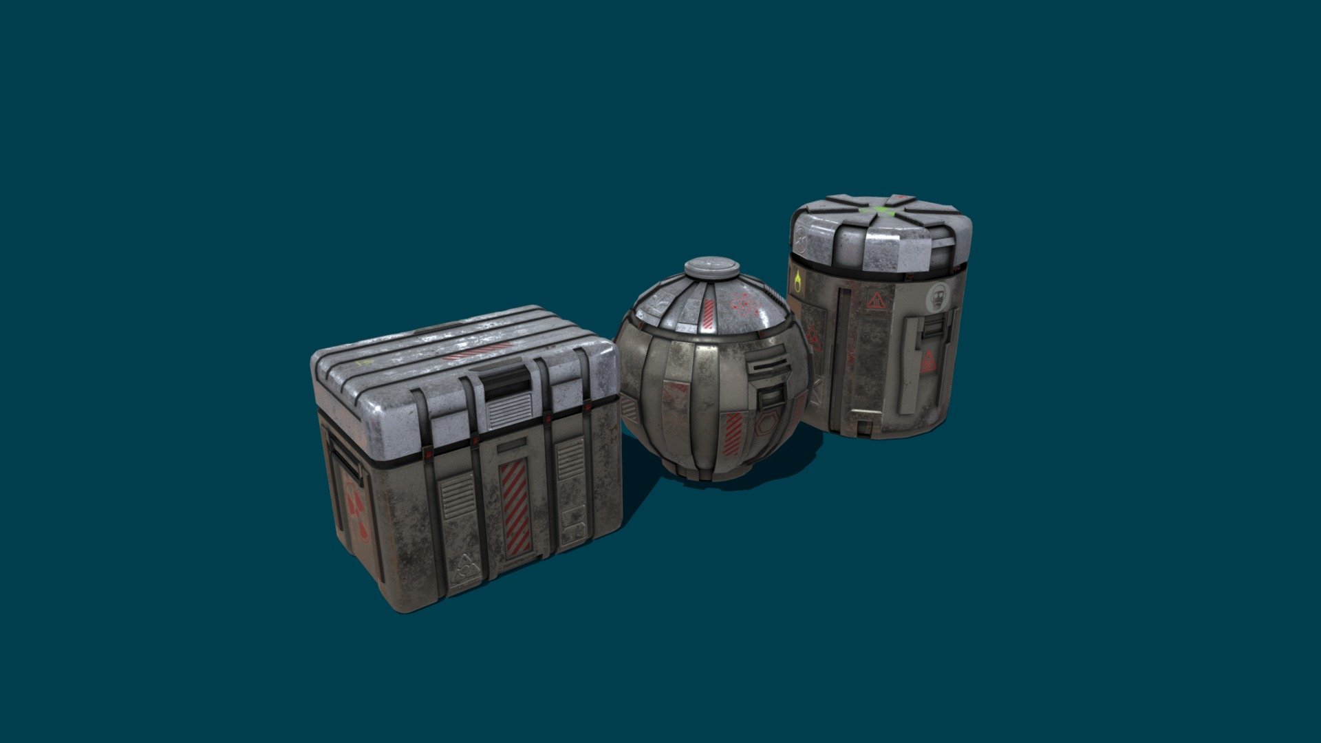 Container Games - Science Fiction - Spaceship-2 - Download Free 3D ...
