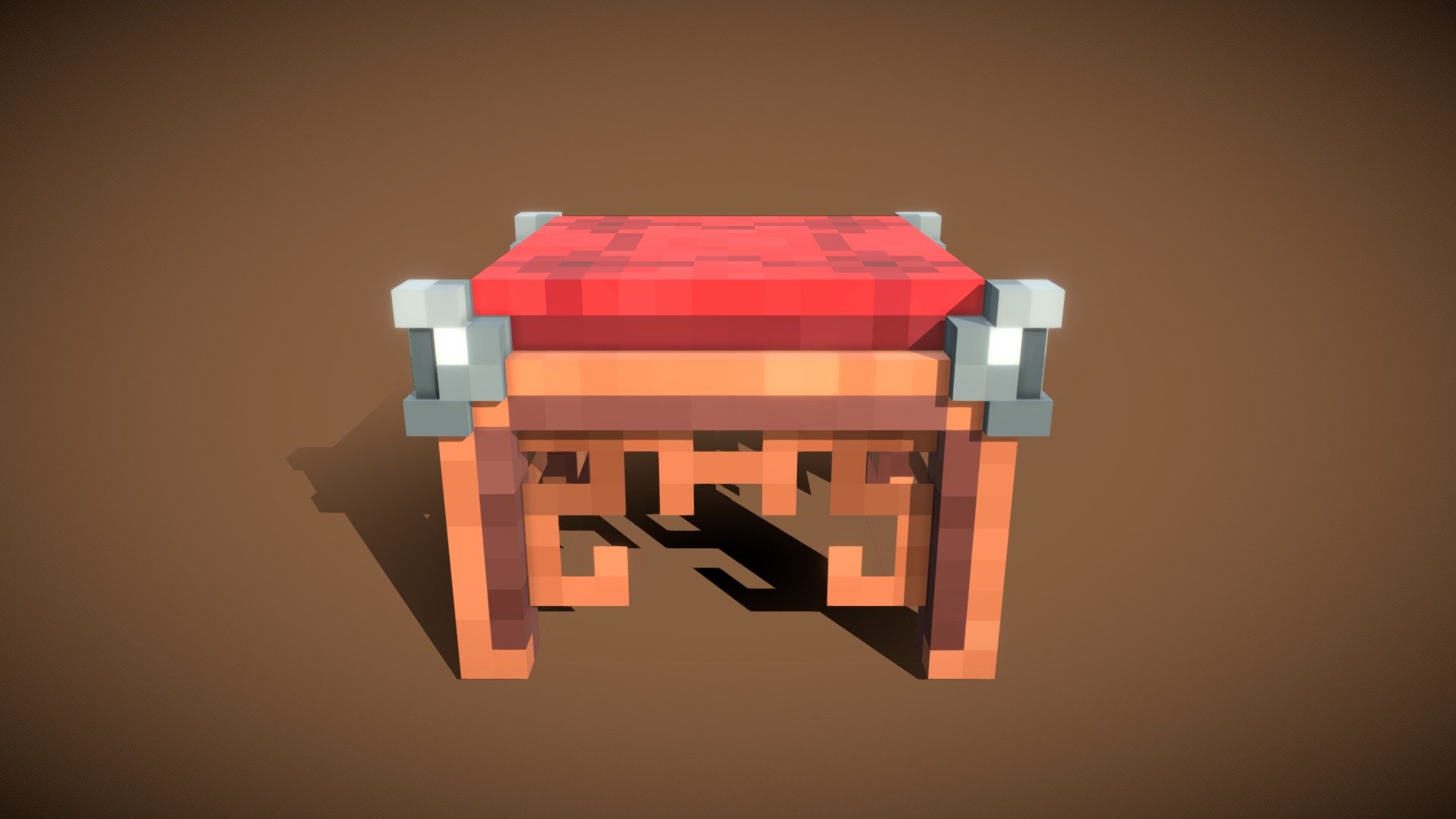 Stool - 3D model by WaldyX [2b99599] - Sketchfab