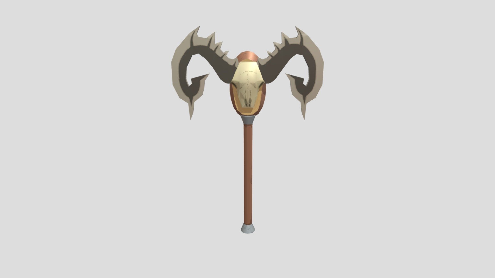demonaxe1 - 3D model by DiceMeister [2b9ce45] - Sketchfab