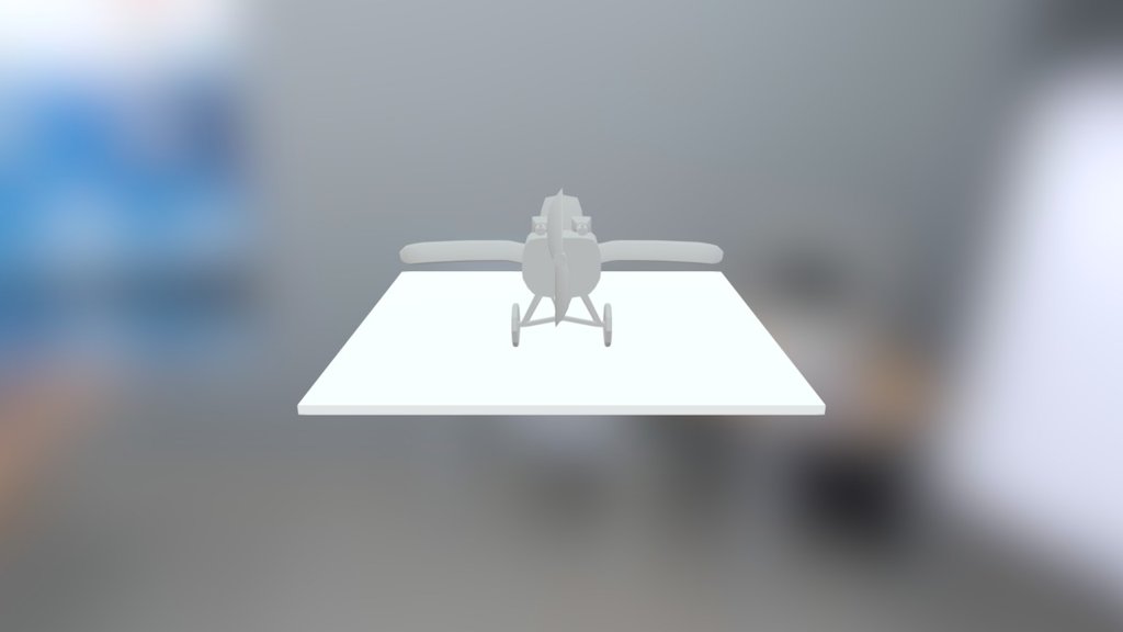 stylized plane - 3D model by rewbin [2b9d023] - Sketchfab