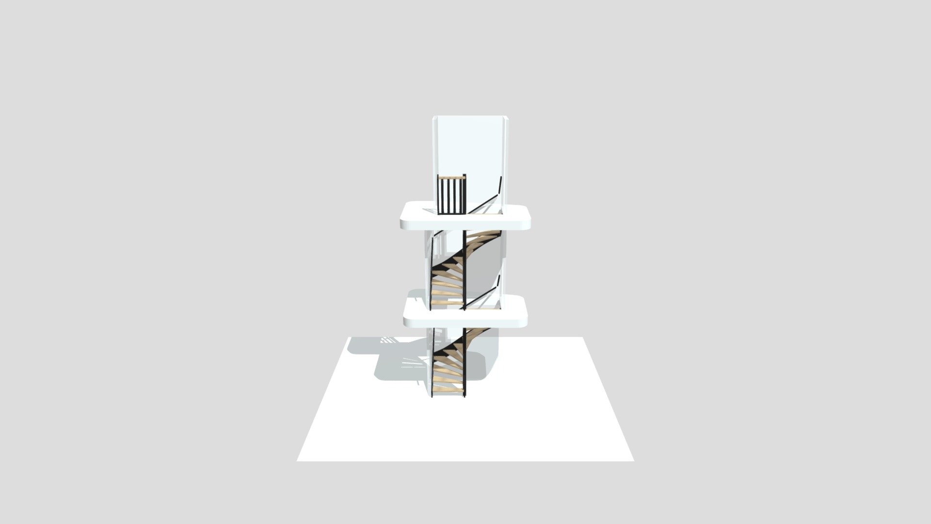 trappenhuis ridderkerk trapdirect - 3D model by TrapDirect [2b9fd93 ...