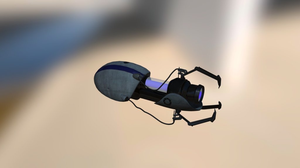 Portal Gun - 3D model by ell_1010 [2ba0a16] - Sketchfab