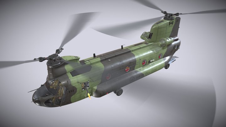 Chinook 3D models - Sketchfab