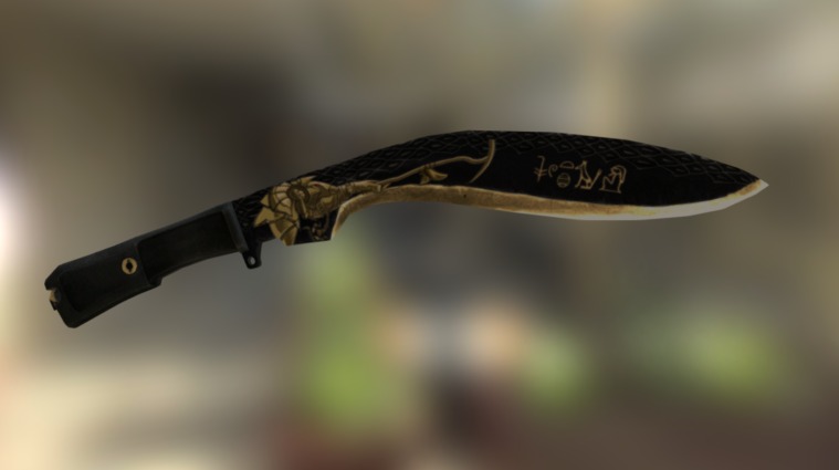 Kukri-Set - 3D model by Metallist [2ba1bfa] - Sketchfab