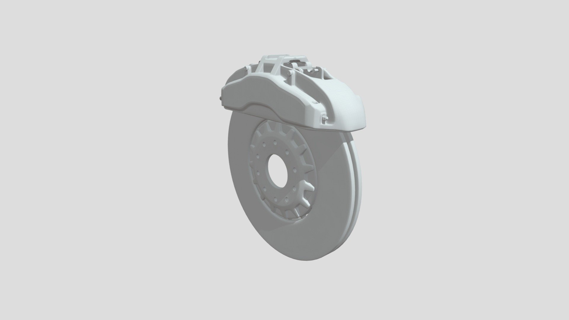 Disk_brake - 3D model by ManuCG [2ba2419] - Sketchfab