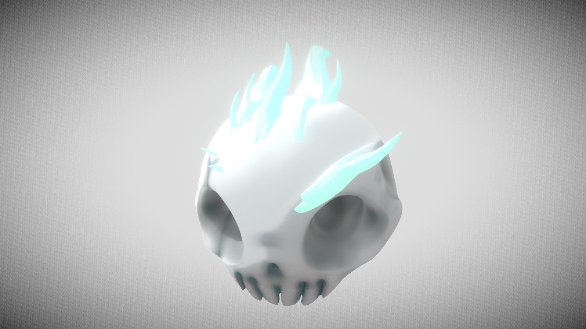 little death skull: spirit fire1 - Buy Royalty Free 3D model by ...