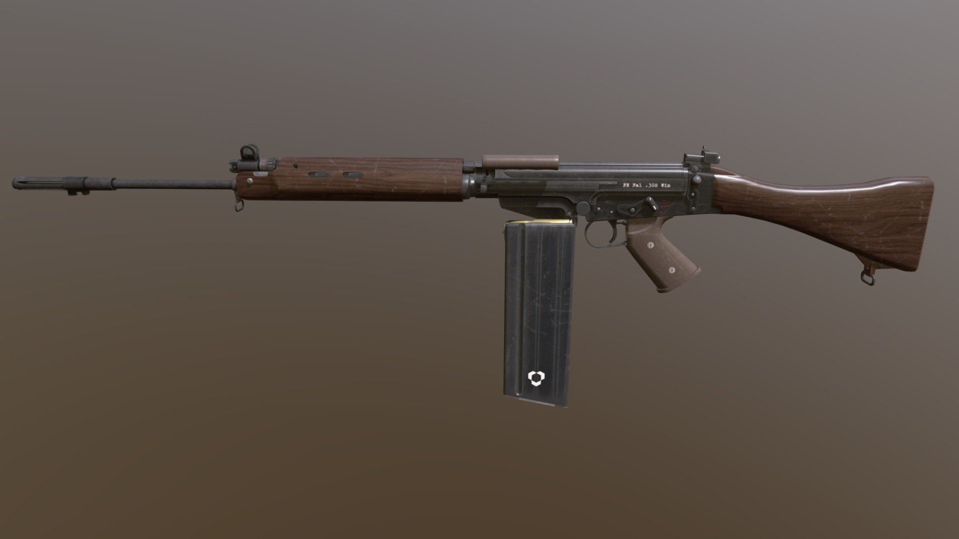 FN FAL - Buy Royalty Free 3D model by Thomas Binder (@bindertom61 ...