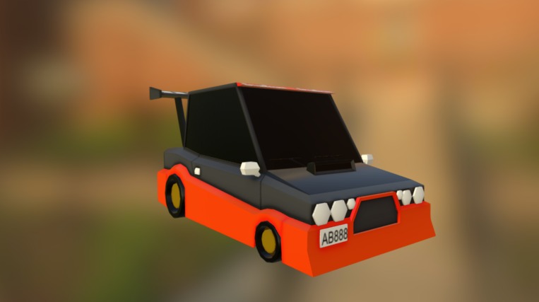 Speedcar - 3D model by k10210904 [2ba2fdc] - Sketchfab