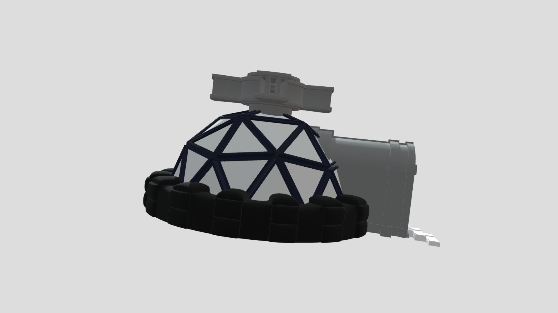 Dome Base - 3D model by ika-82 [2ba3961] - Sketchfab