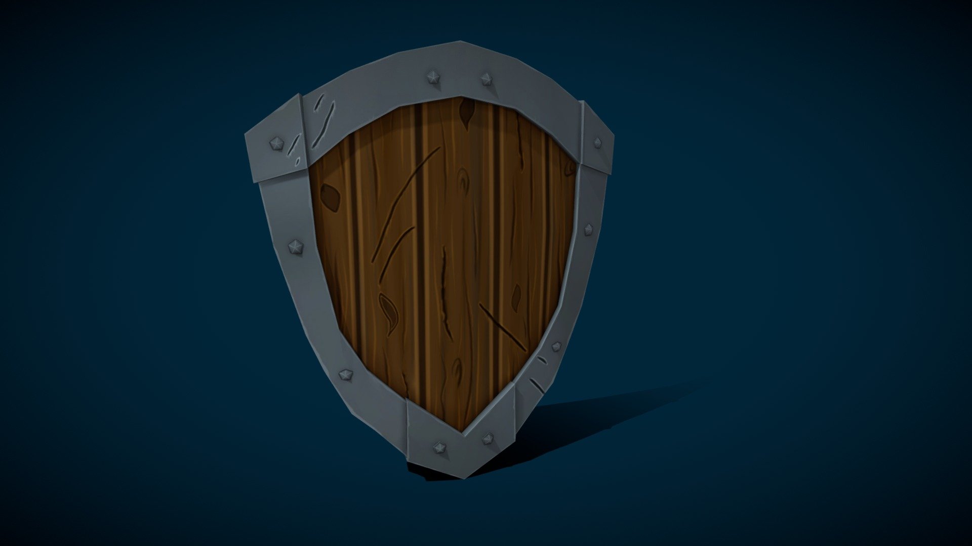 Cartoonish Shield - Download Free 3D model by TridentCorp [2ba4565 ...