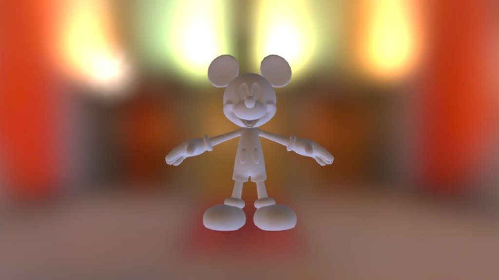 Micky Mouse Model - 3D model by freddyfazbearwin [2ba4e70] - Sketchfab