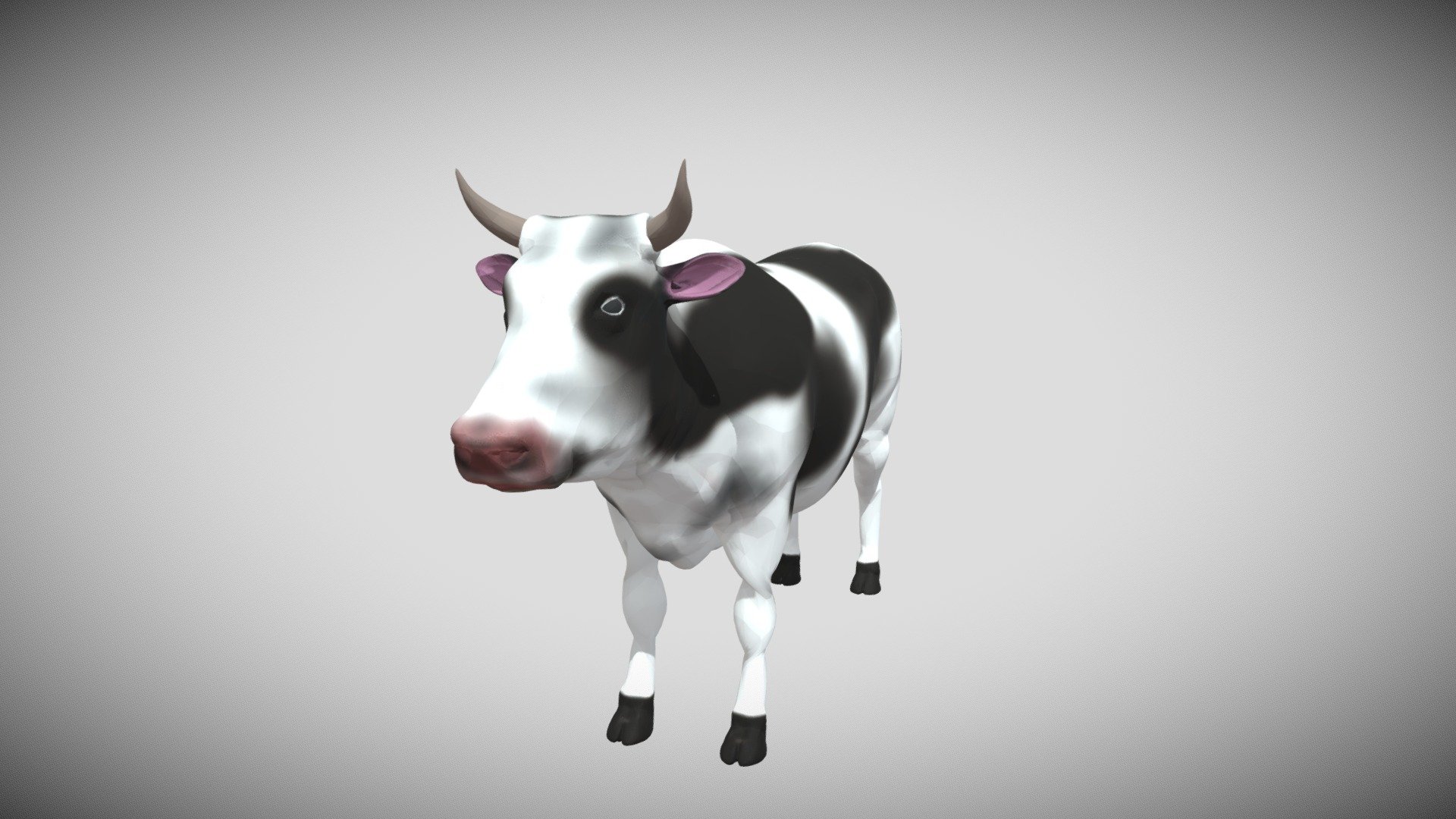 Cow Model - 3D model by Sridhar M (@Sridhar_m) [2ba644f] - Sketchfab