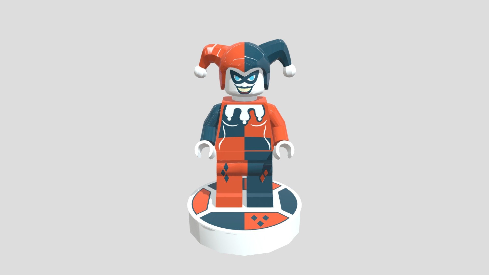 Lego Harley Quinn Download Free 3d Model By A1unreal 2ba6eba Sketchfab