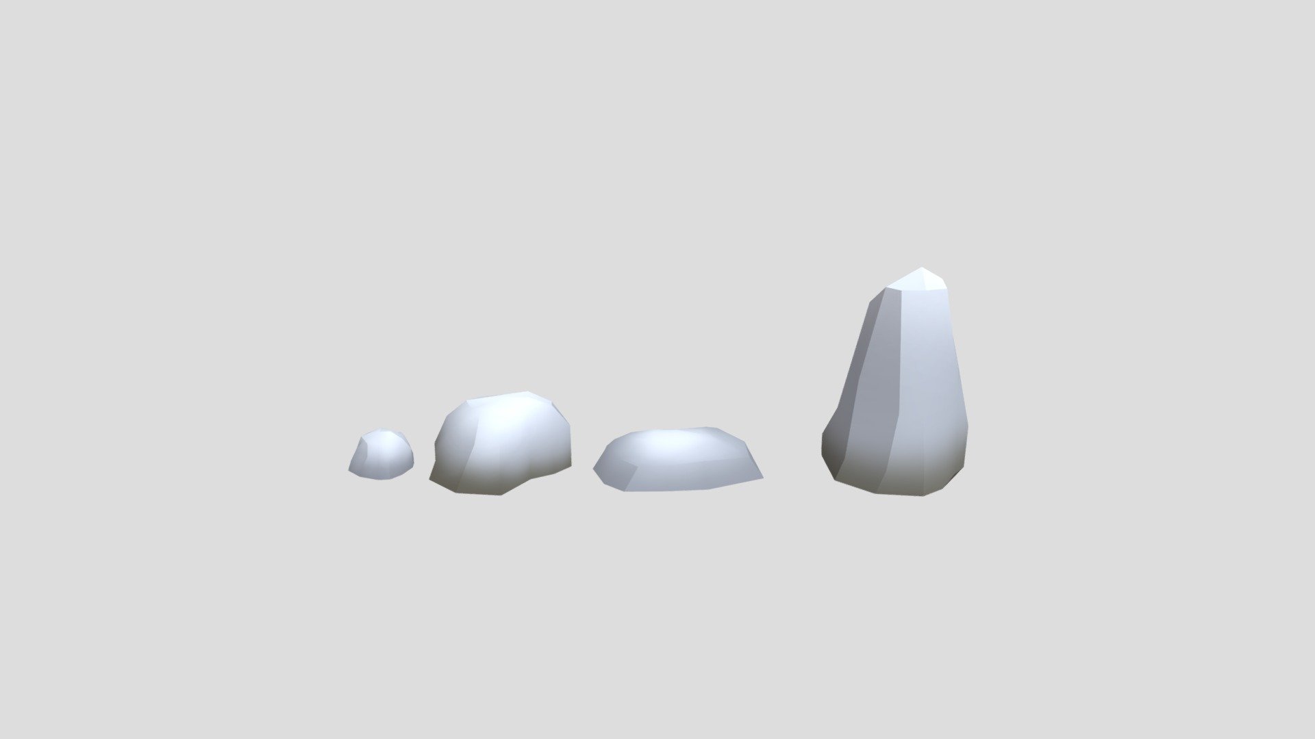 Rocks - 3D model by MoonlightART [2ba78f5] - Sketchfab