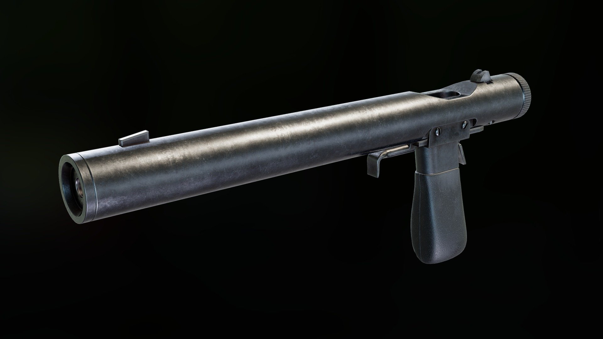 Welrod Mk 2 suppressor pistol - 3D model by 8mister.corost2013 [2ba8125 ...