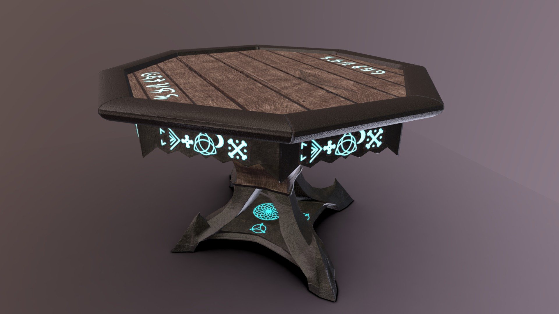 Runic Table - 3D model by EvanWillis [2ba9755] - Sketchfab