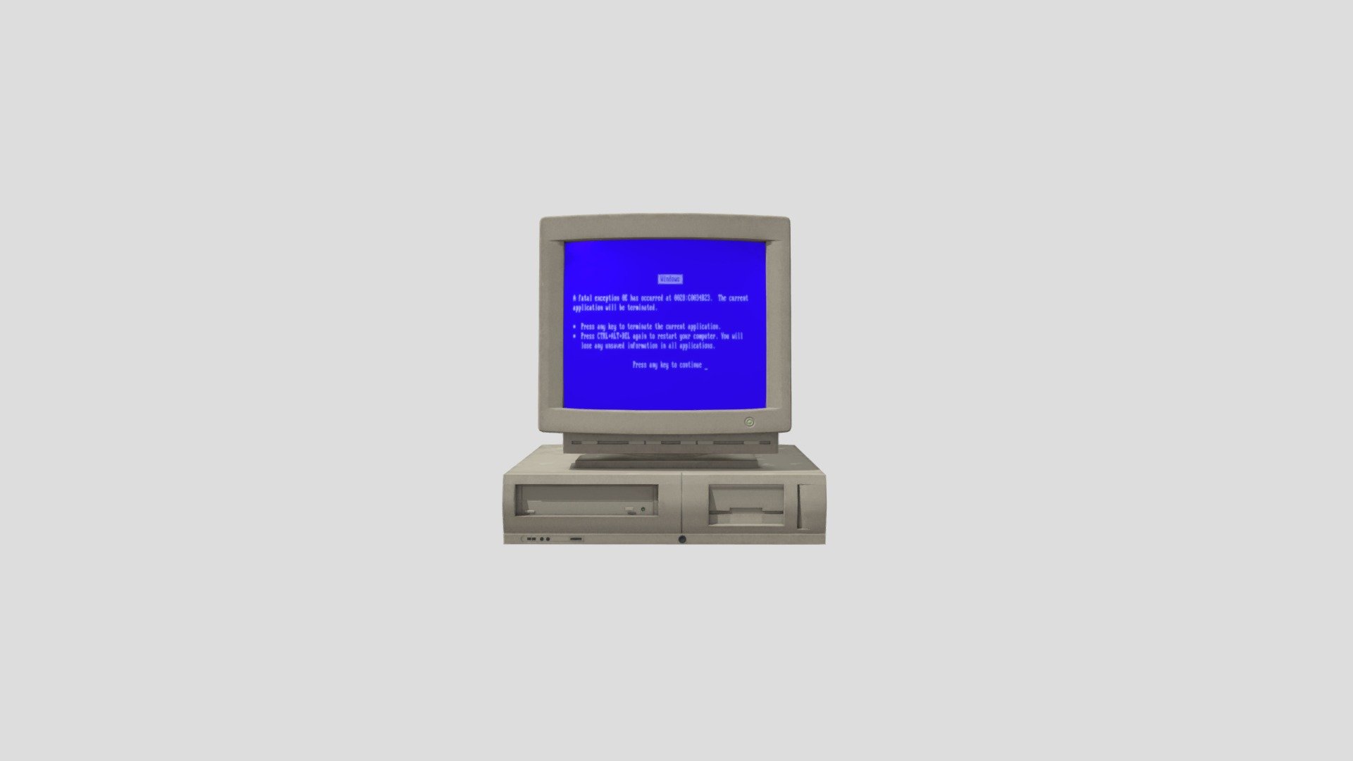 Windows 3.11x for Workgroups (aka Snowball) - Download Free 3D model by ...
