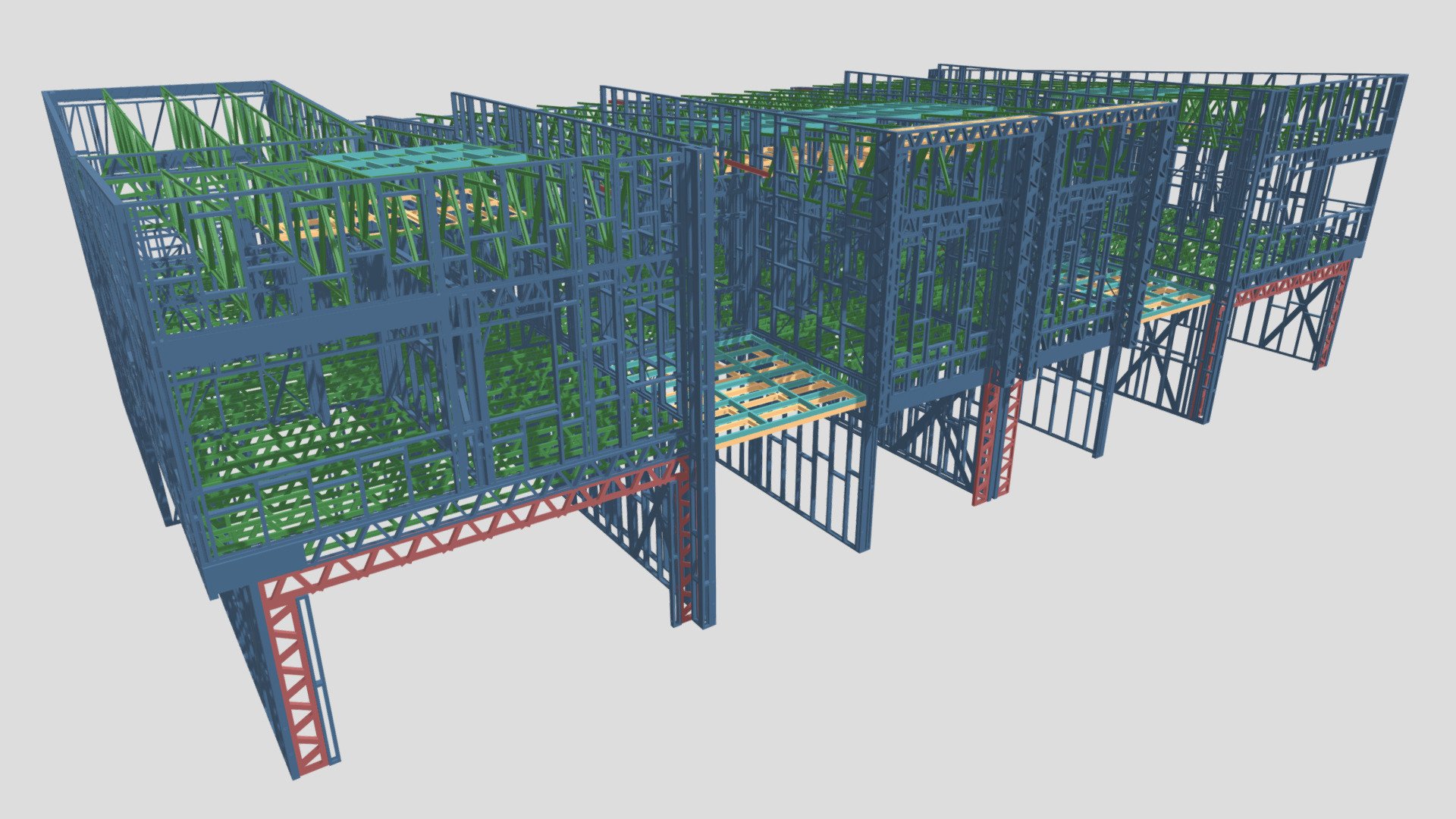 4833 Building 20m - 3D model by Australian Framing Solutions ...