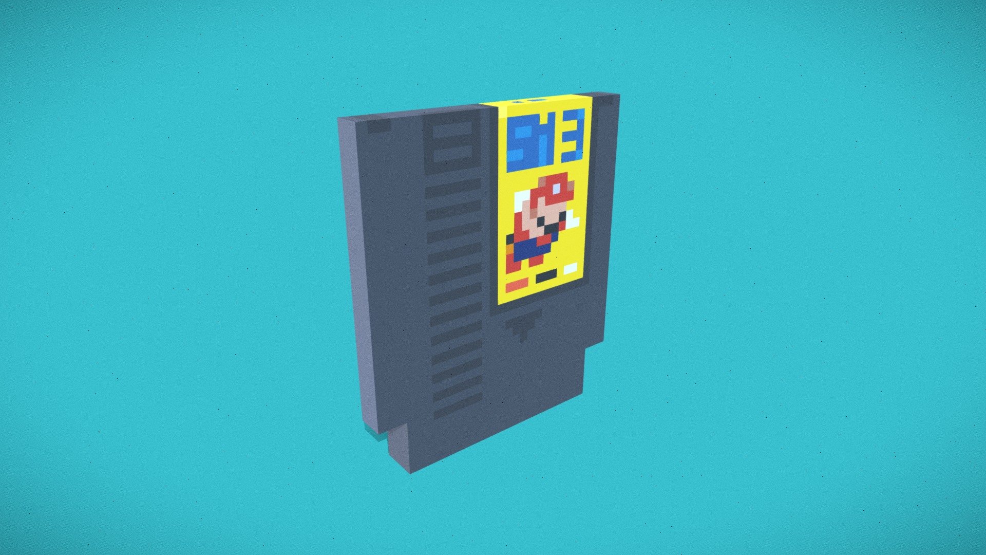 NES SMB3 Game Cartridge - Download Free 3D model by Oritide [2baad4e ...