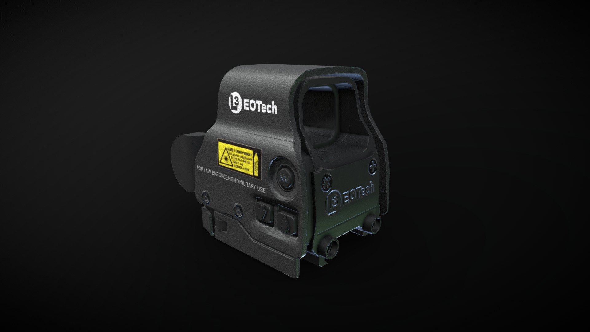 EOtech EXPS 3 - 0 - Download Free 3D model by 3DYAROSLAV2 [2bab2e5 ...