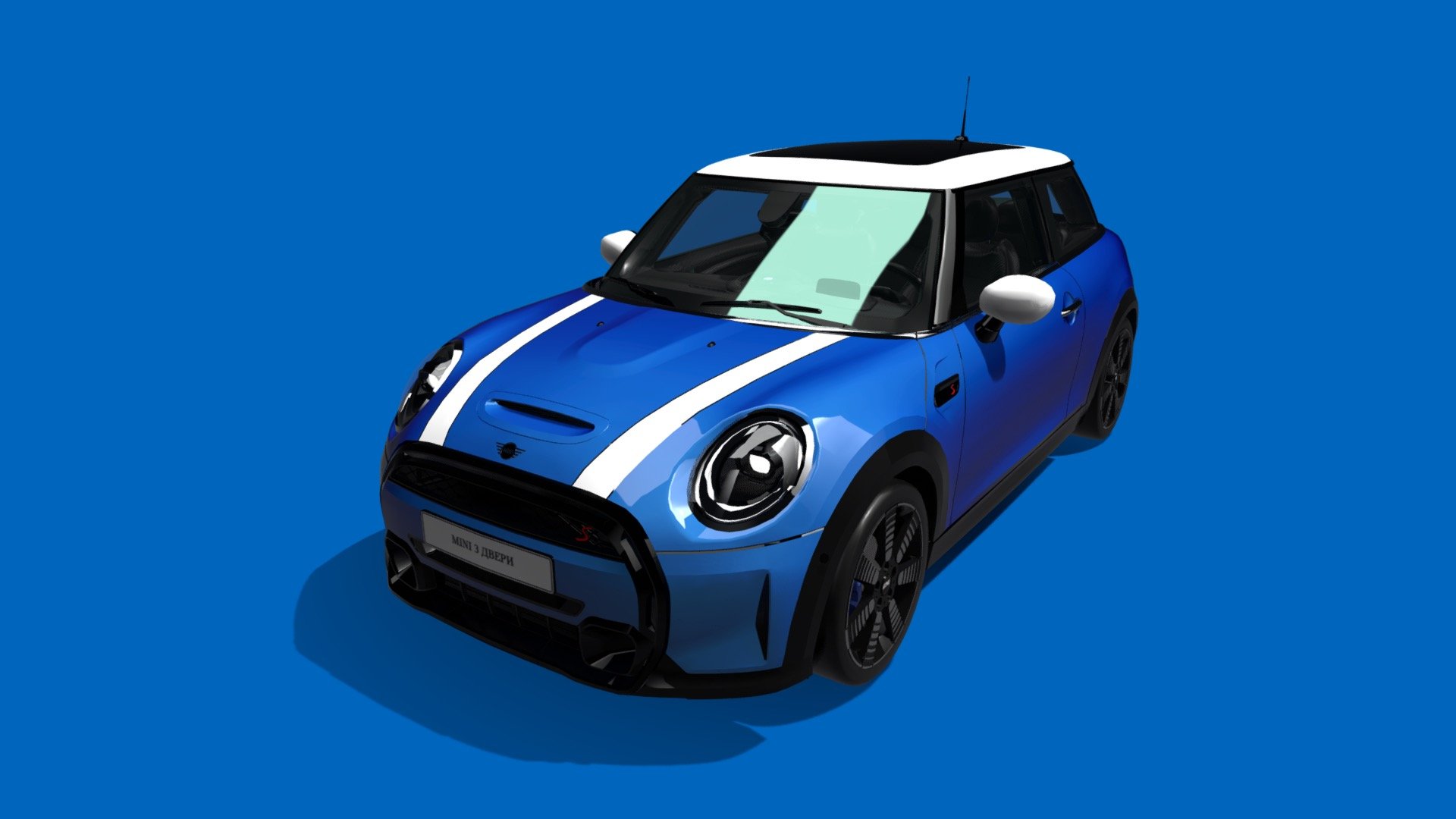 Mini Cooper S Facelift - Download Free 3D model by Mona x Supercars ...