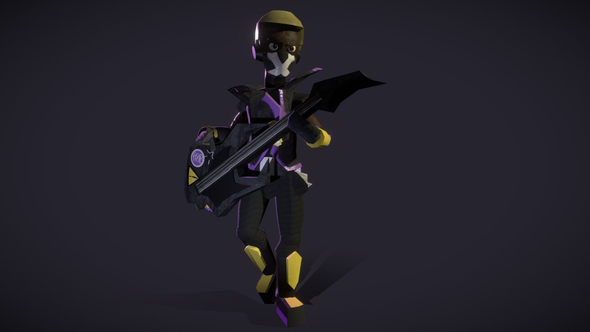 White Noise Posed Character Model - 3D model by Jem-does-art [2bacb20 ...