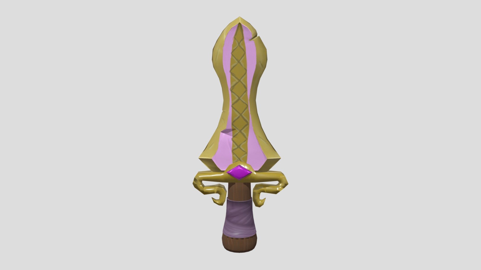 Prop Dagger II - 3D model by clegggers (@kclegg4) [2baddc0] - Sketchfab