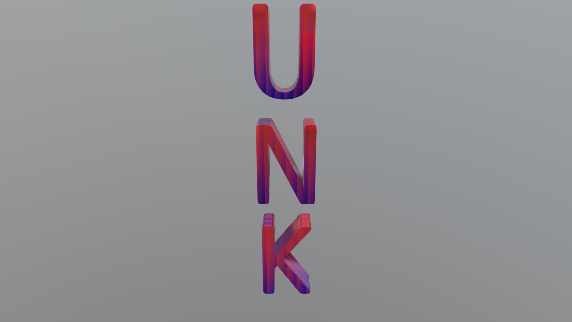 UNK Logo - Download Free 3D model by makamoid [2bb0bfd] - Sketchfab