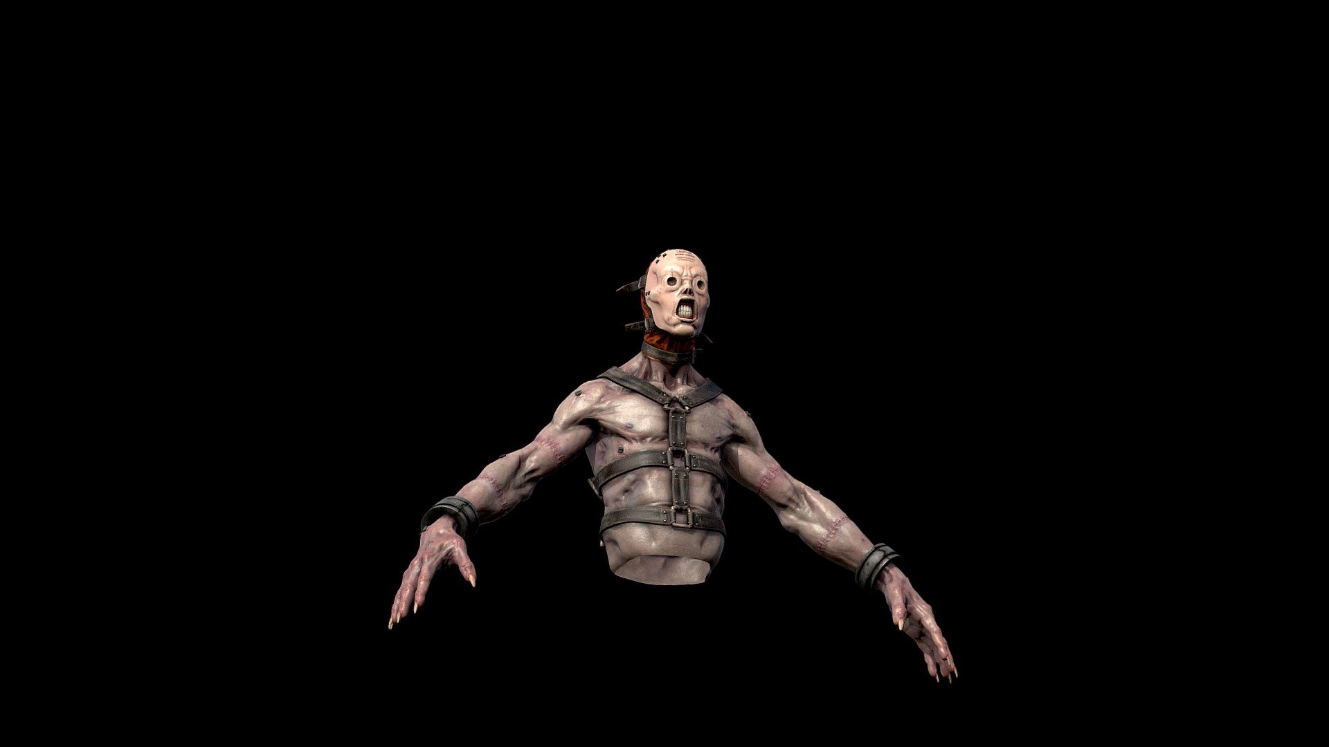 Ghoul Bust - 3D model by herbertd237 [2bb13cb] - Sketchfab