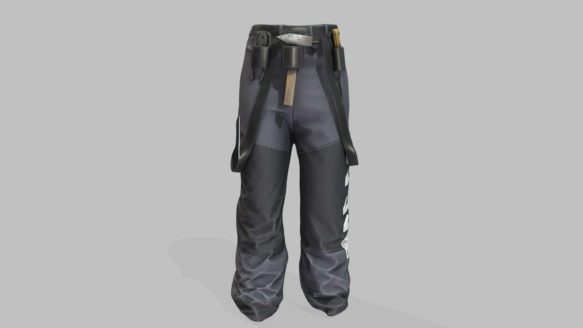 Female Mechanics Pants - Buy Royalty Free 3D model by 3dia [2bb2367 ...