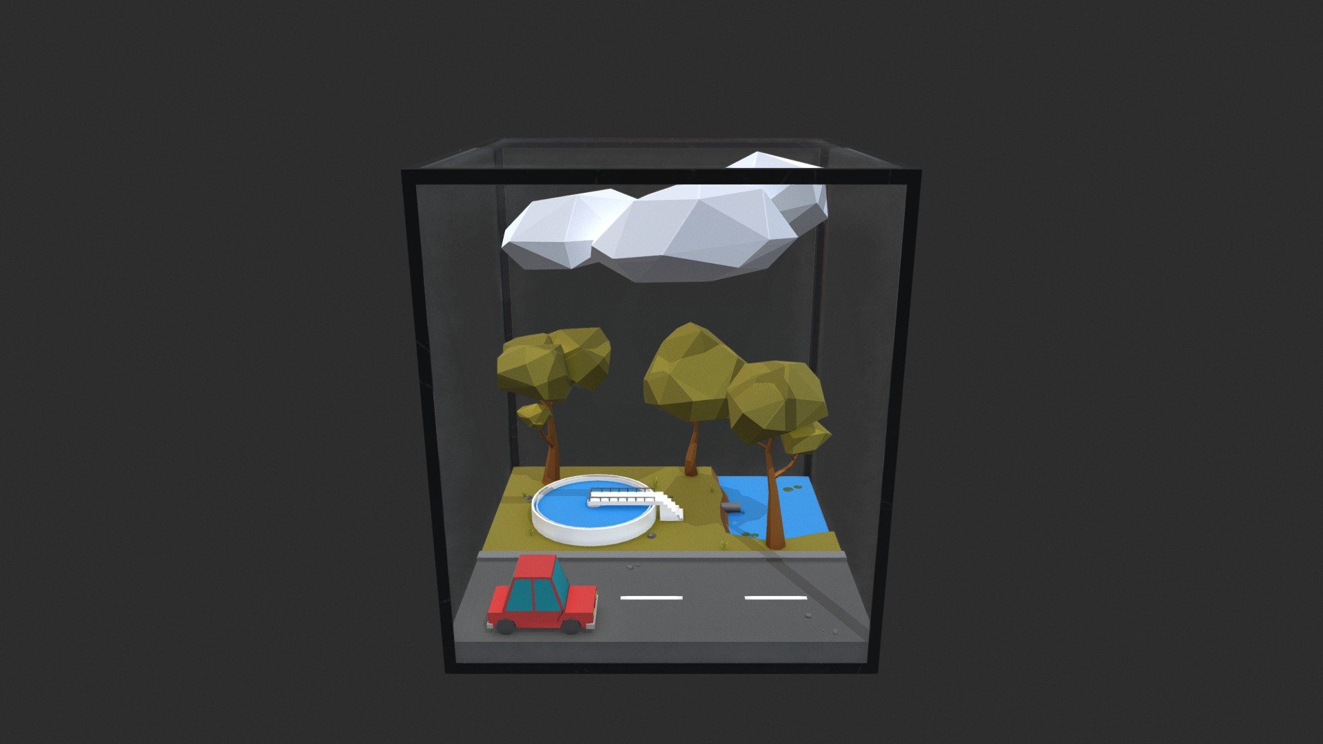 Digital Twin Demo - Mini Environment WWTP - 3D model by fonnsune ...