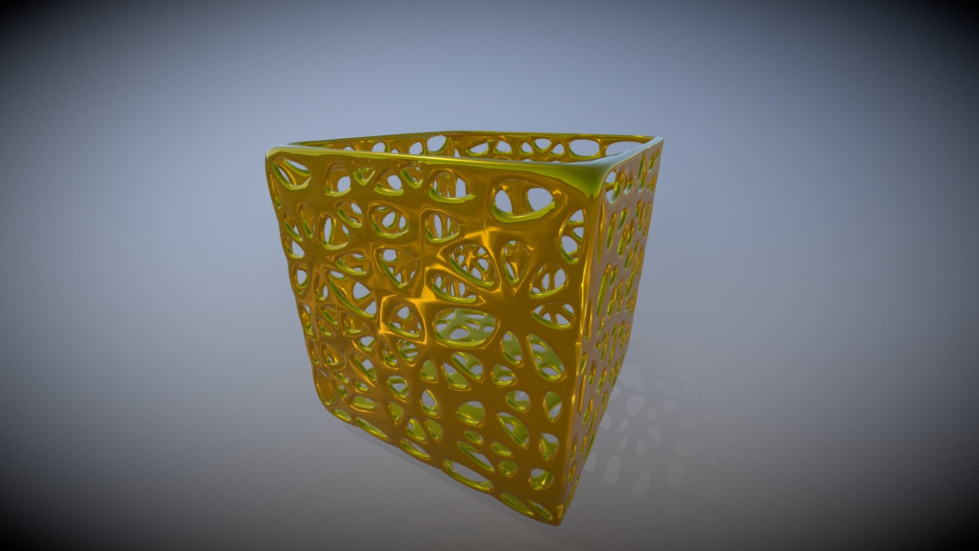 Organic Cube - Download Free 3D model by smice [2bb32af] - Sketchfab