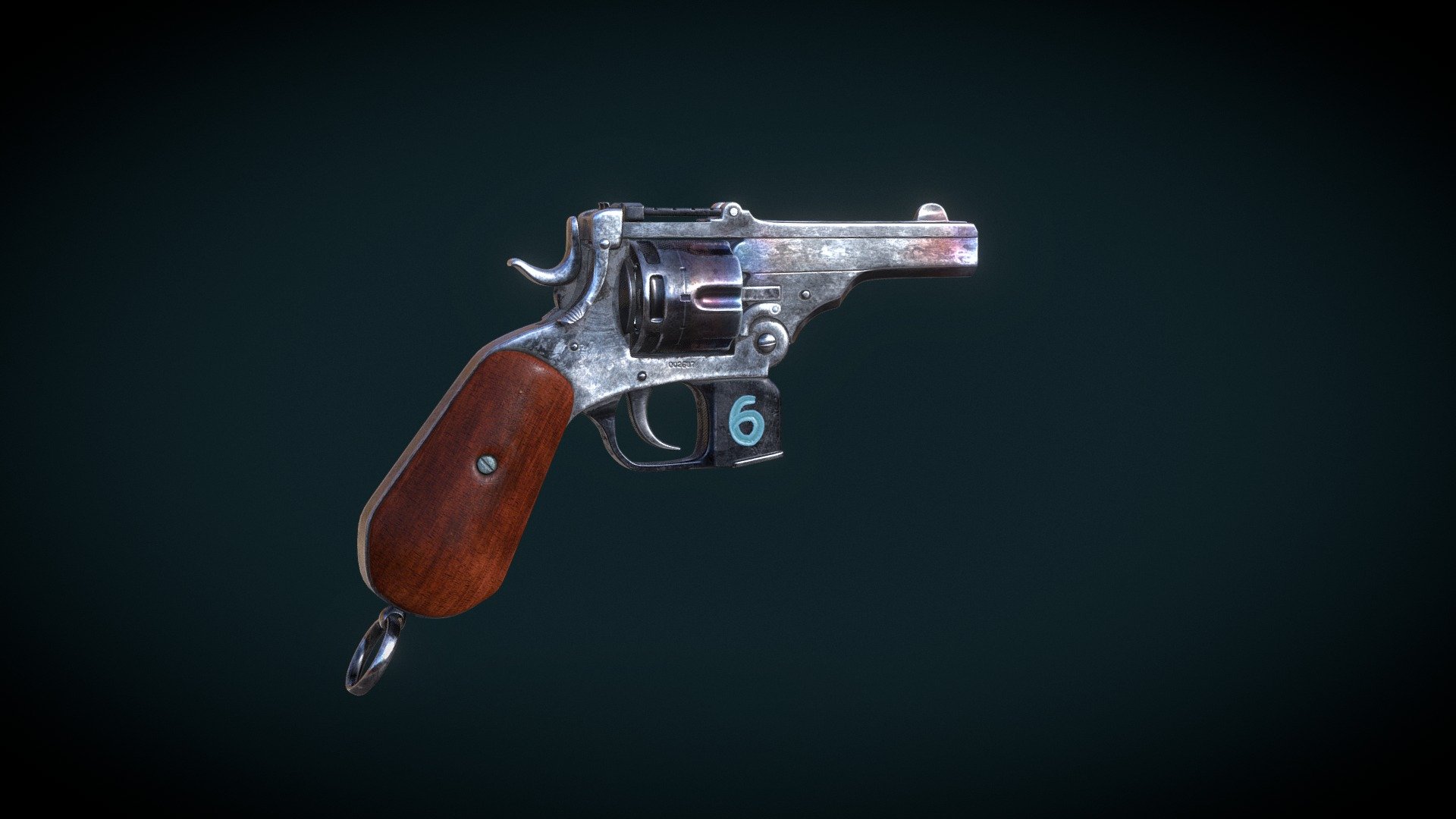 TAURO · Pistol - 3D model by Iker Fuentes (@fusa_art) [2bb360f] - Sketchfab