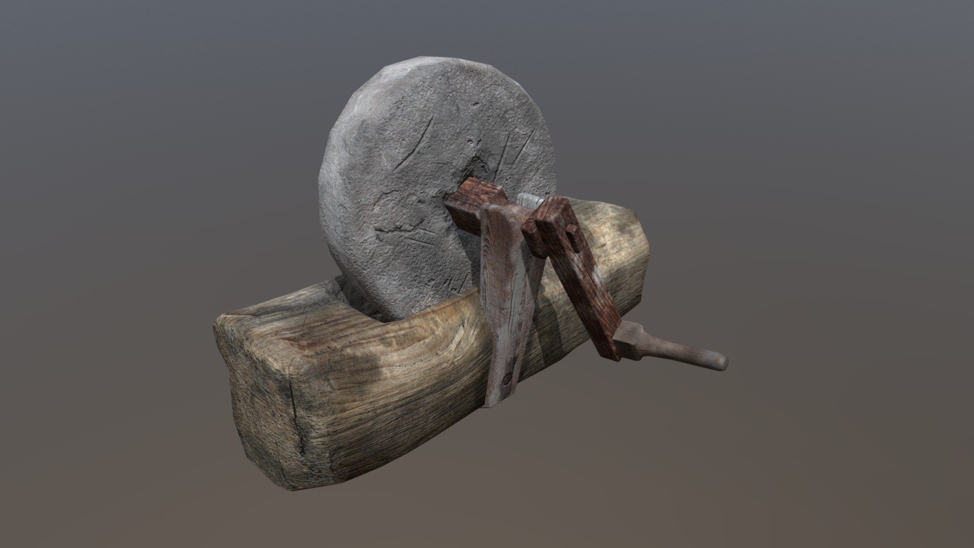Grindstone - 3D model by crfrog [2bb4200] - Sketchfab