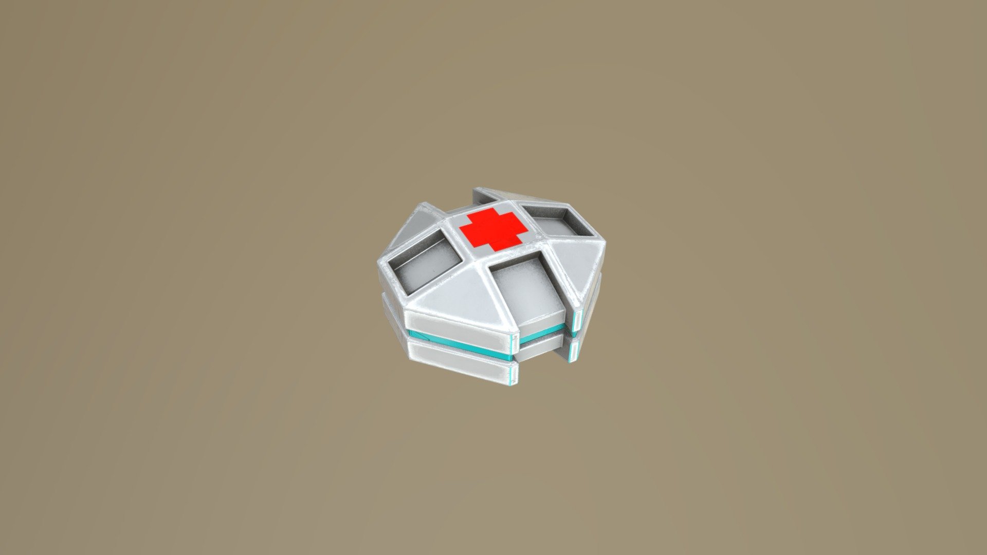 Health Pack - 3D model by TownsAndCities [2bb5308] - Sketchfab